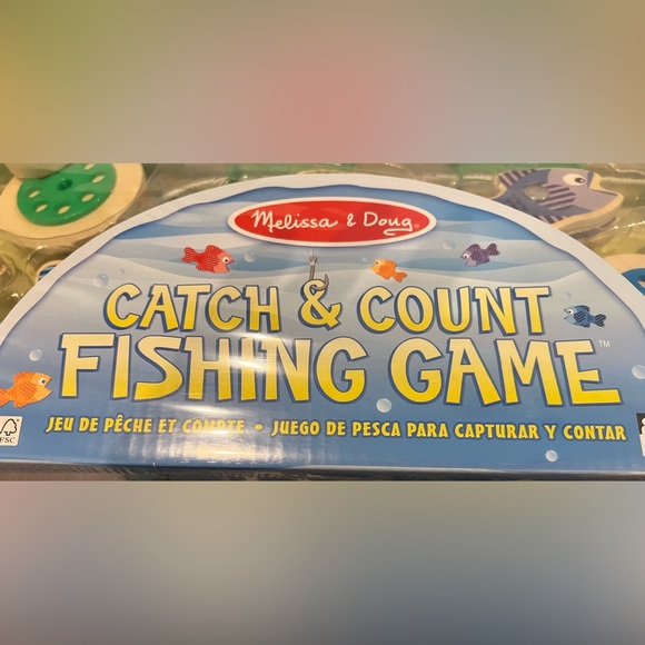 Melissa & Doug | Toys | Melissa Doug Catch And Count Fishing Game Nwt ...